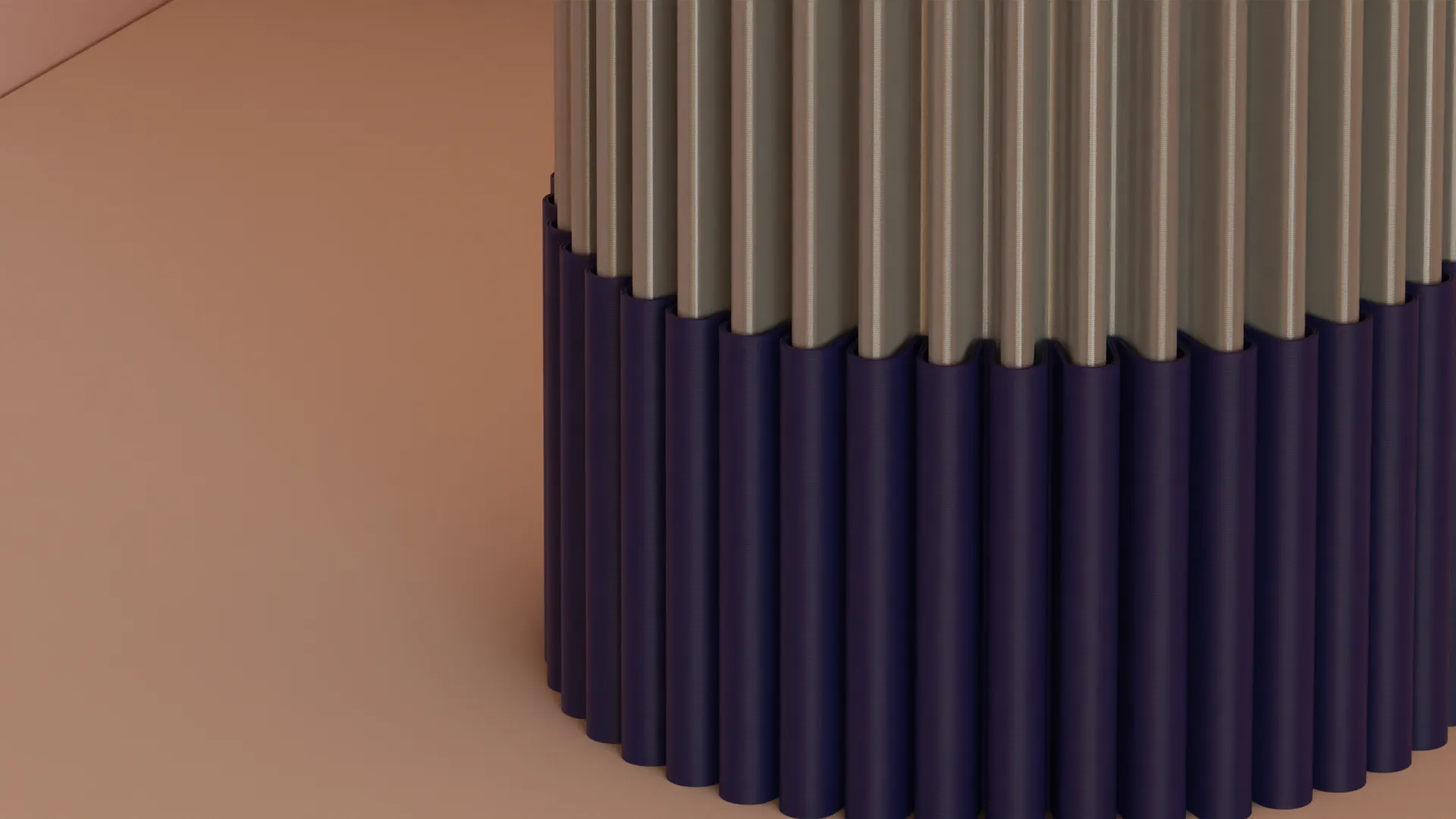 Two Part Side Lamp. Satisfying Design LED light. by Abstractia Design ...