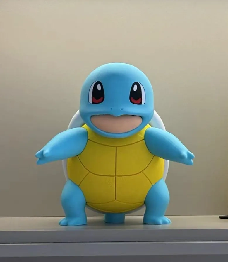 Squirtle Model Optimized for Separate Printing by user ...