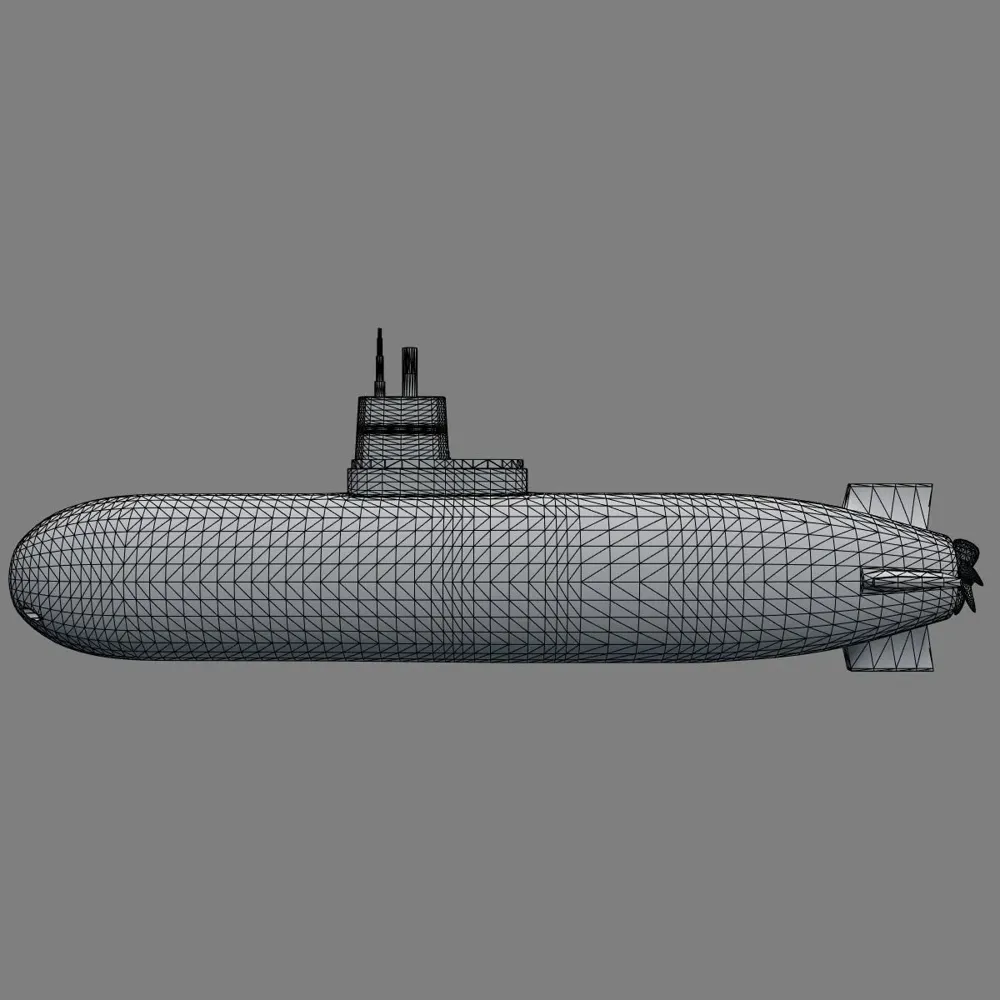 Submarine Nuclear Submarine by 陌上开菊花 MakerWorld: Download Free 3D Models