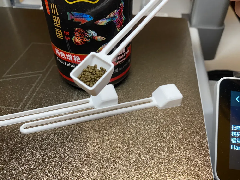 Fish food, fish flakes, small spoon, seasoning spoon, fish food spoon ...