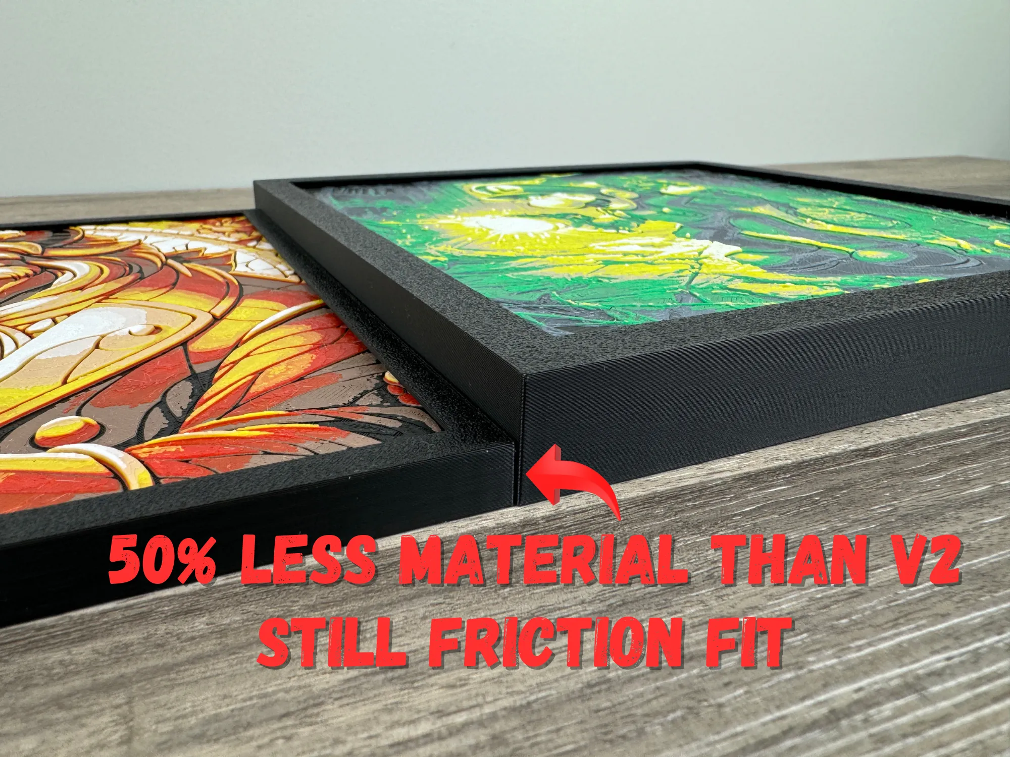 Slim & Square - Friction Fit Frame by Canadian Gamer MakerWorld ...