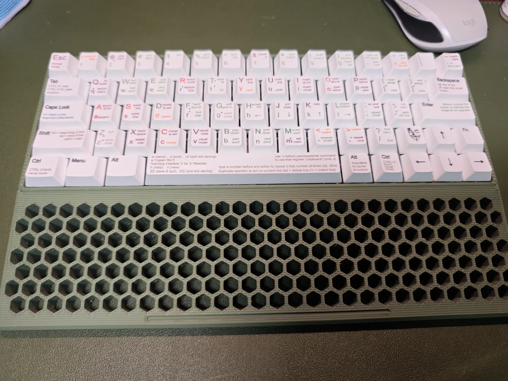 60% sized GH60 custom keyboard case by locke.cm - MakerWorld