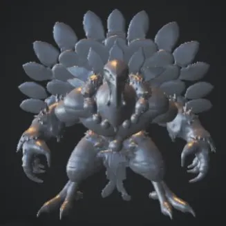 Thanksgiving Turkey Monster by Mc Beyonder - MakerWorld