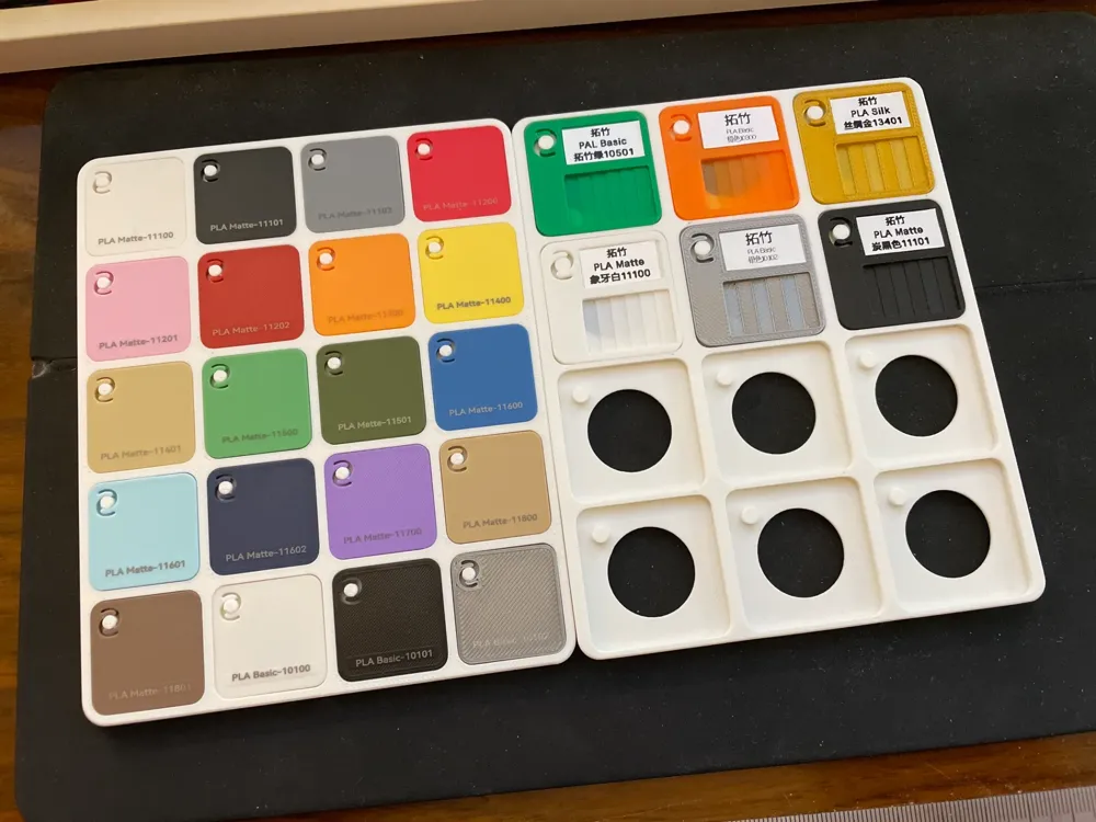 Colour card disc for large color cards Remixed by neo_one MakerWorld ...