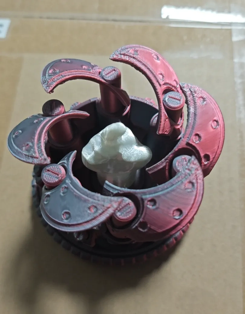 Mechanical Middle Finger Box Remixed by 90 - MakerWorld