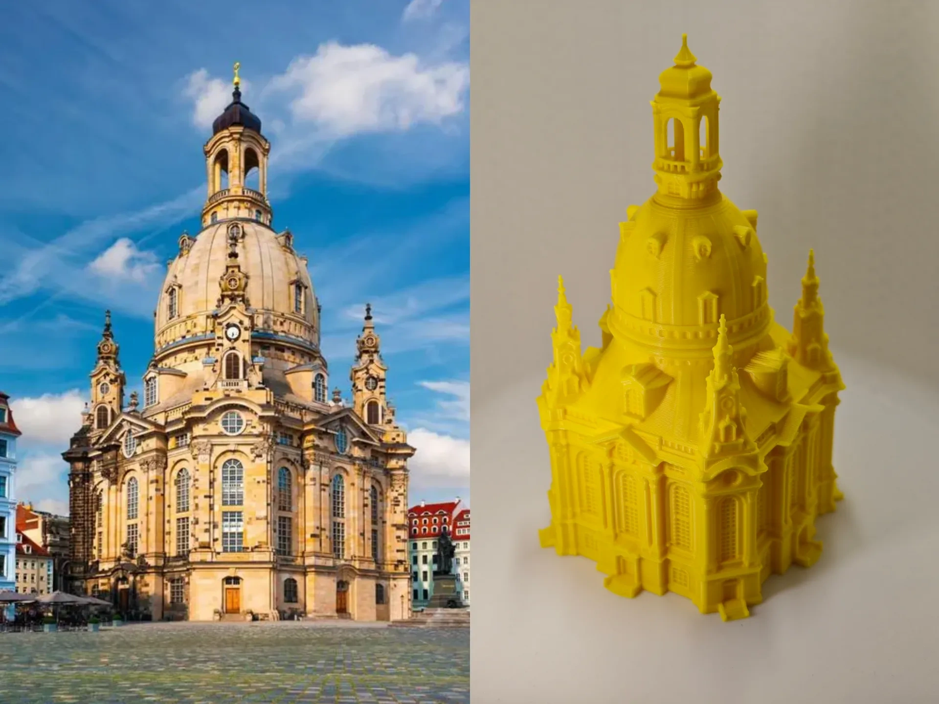 Dresden Frauenkirche - Architectural Model Series by EricGG - MakerWorld