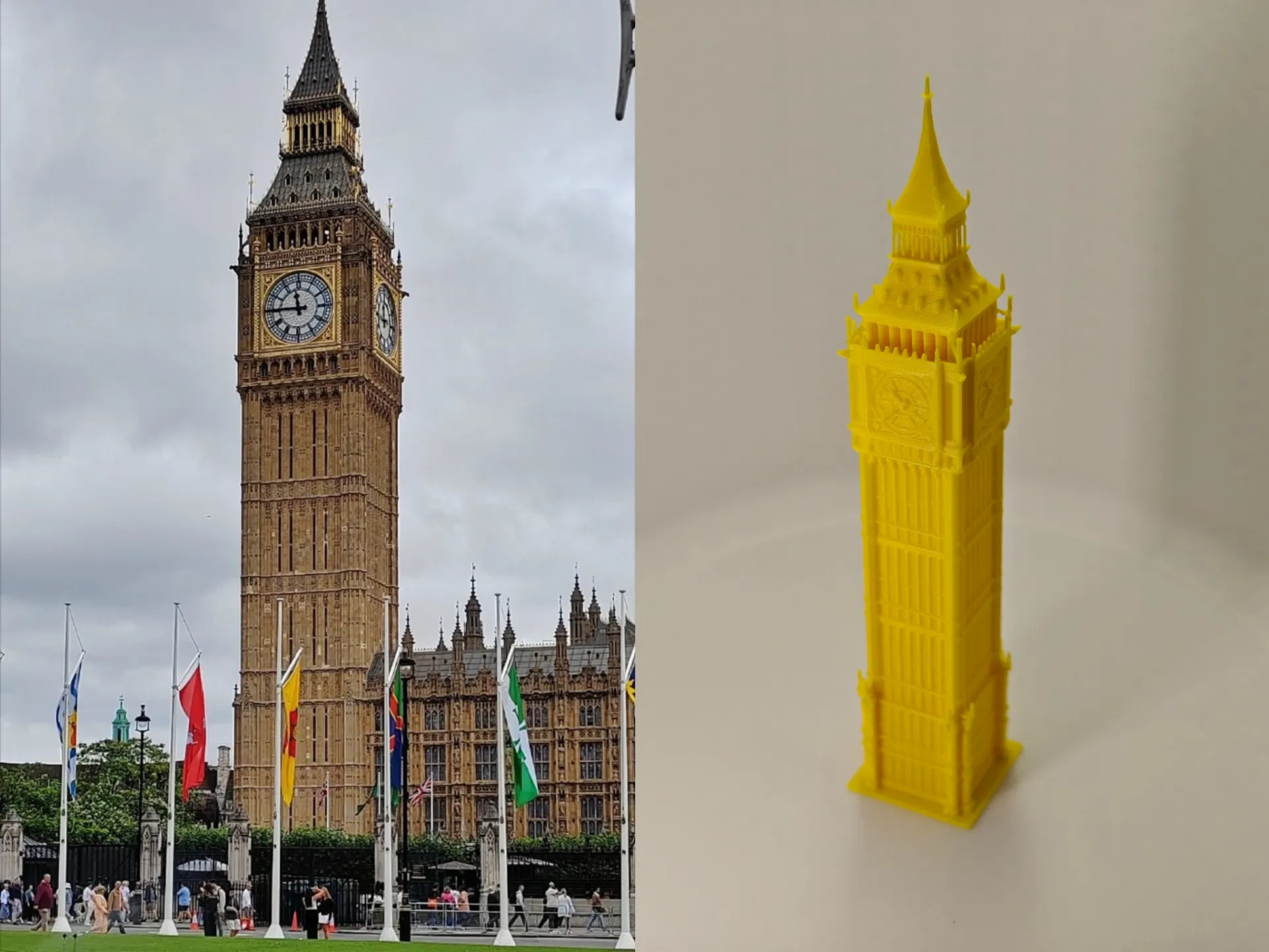 Elizabeth Tower, Clock Tower, Big Ben - Architecture Model Series by ...