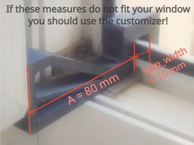 Wedge for Modern Windows by SDwarfs MakerWorld: Download Free 3D Models
