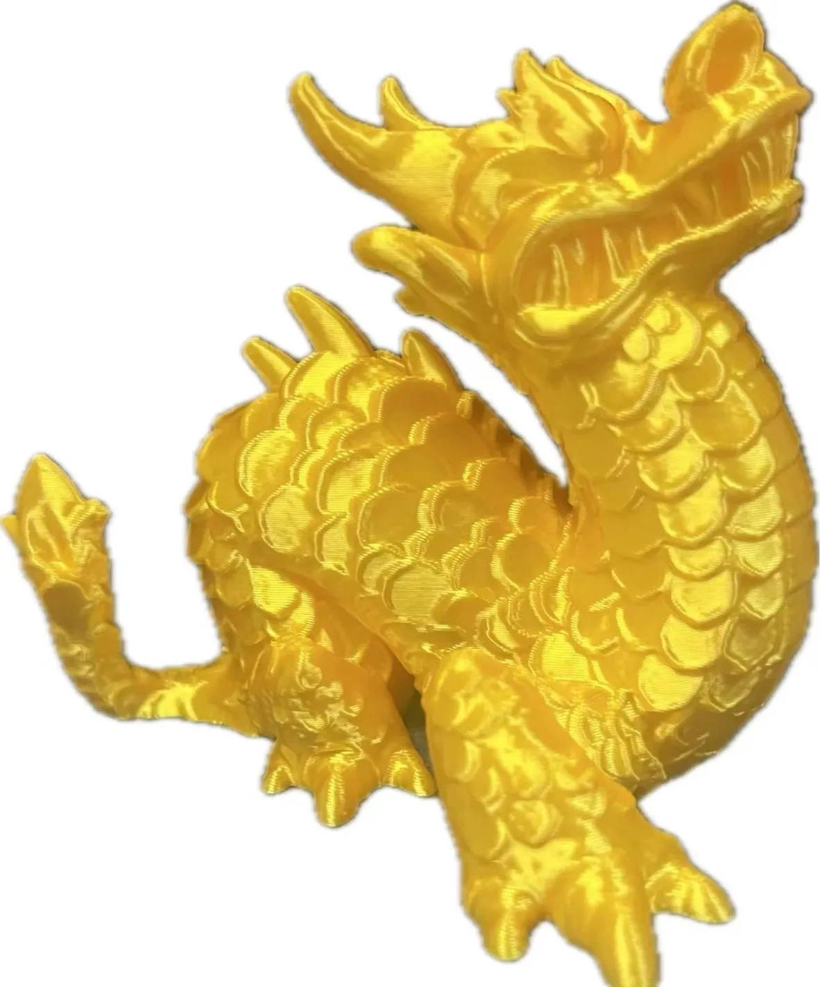 Little Golden Dragon by 拜托助力 - MakerWorld