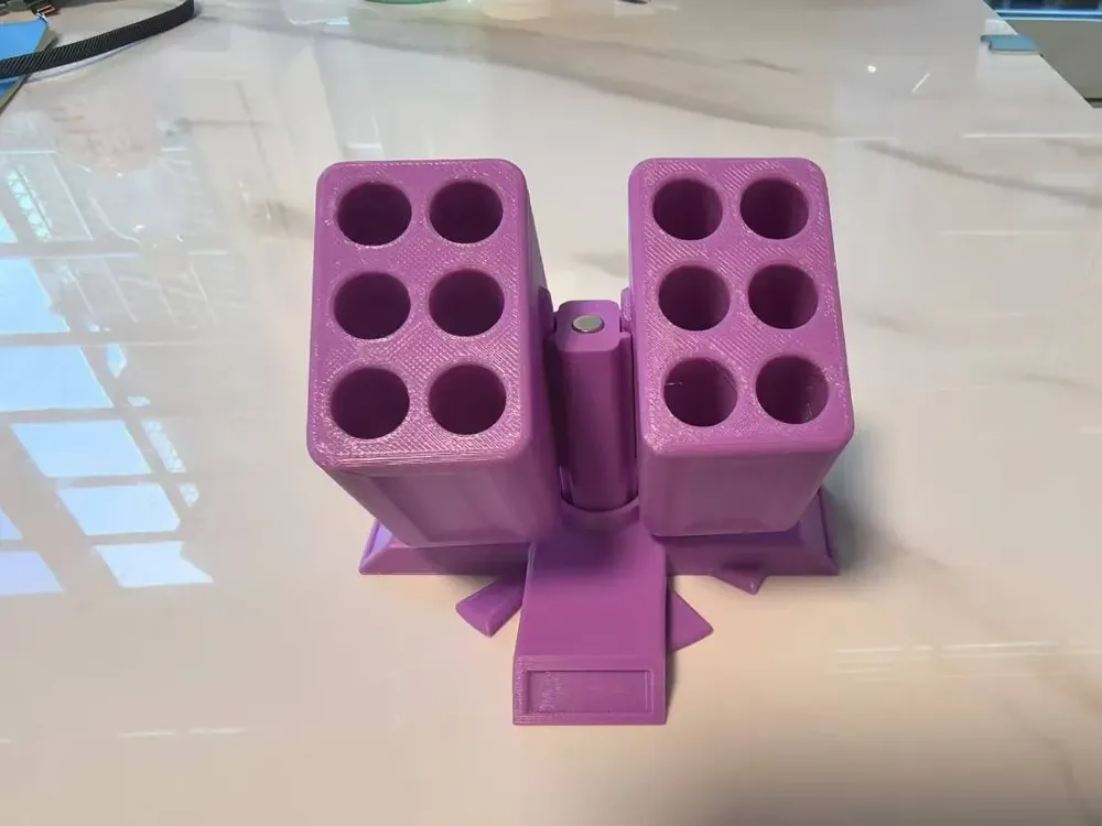 Revolving Rocket Launcher Pen Holder Remixed by user_1423556034 ...