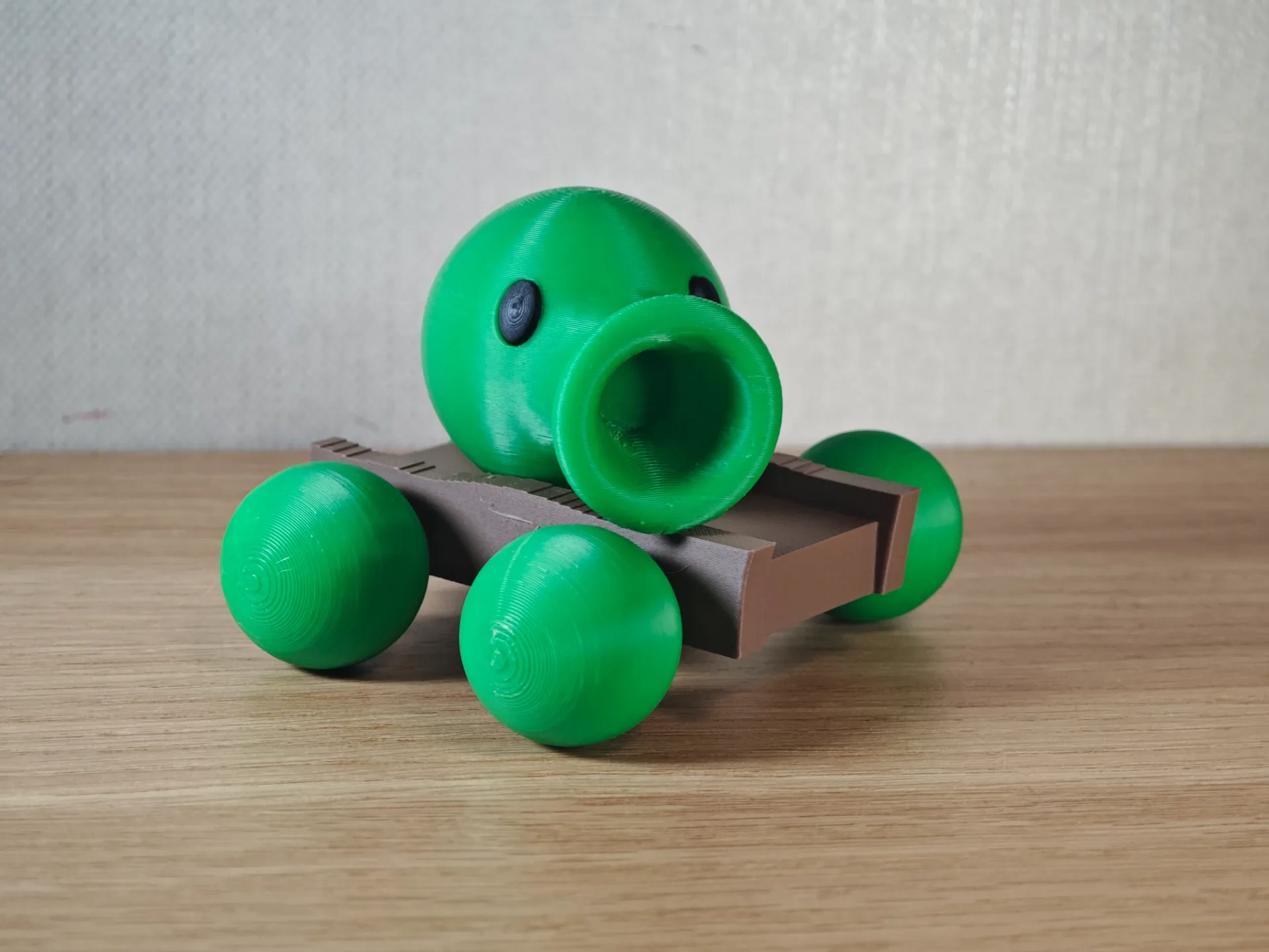 Pea Shooter Tank (No AMS Printing Required) by 3D Memory MakerWorld ...