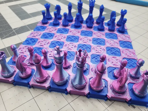 chess set - Free 3D Print Model - MakerWorld
