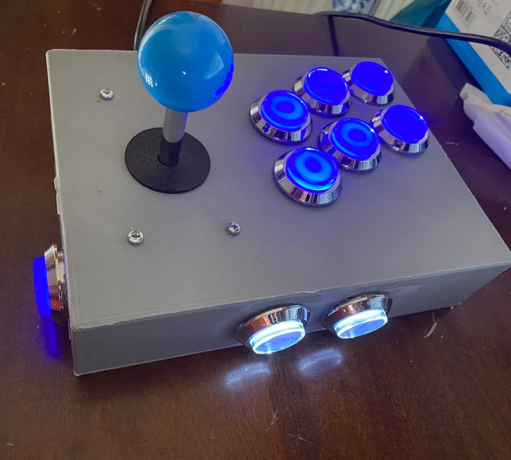 JOYSTICK ARCADE 10 PULS. CON PULSANTI PER PINBALL by Nino Pappalardo ...