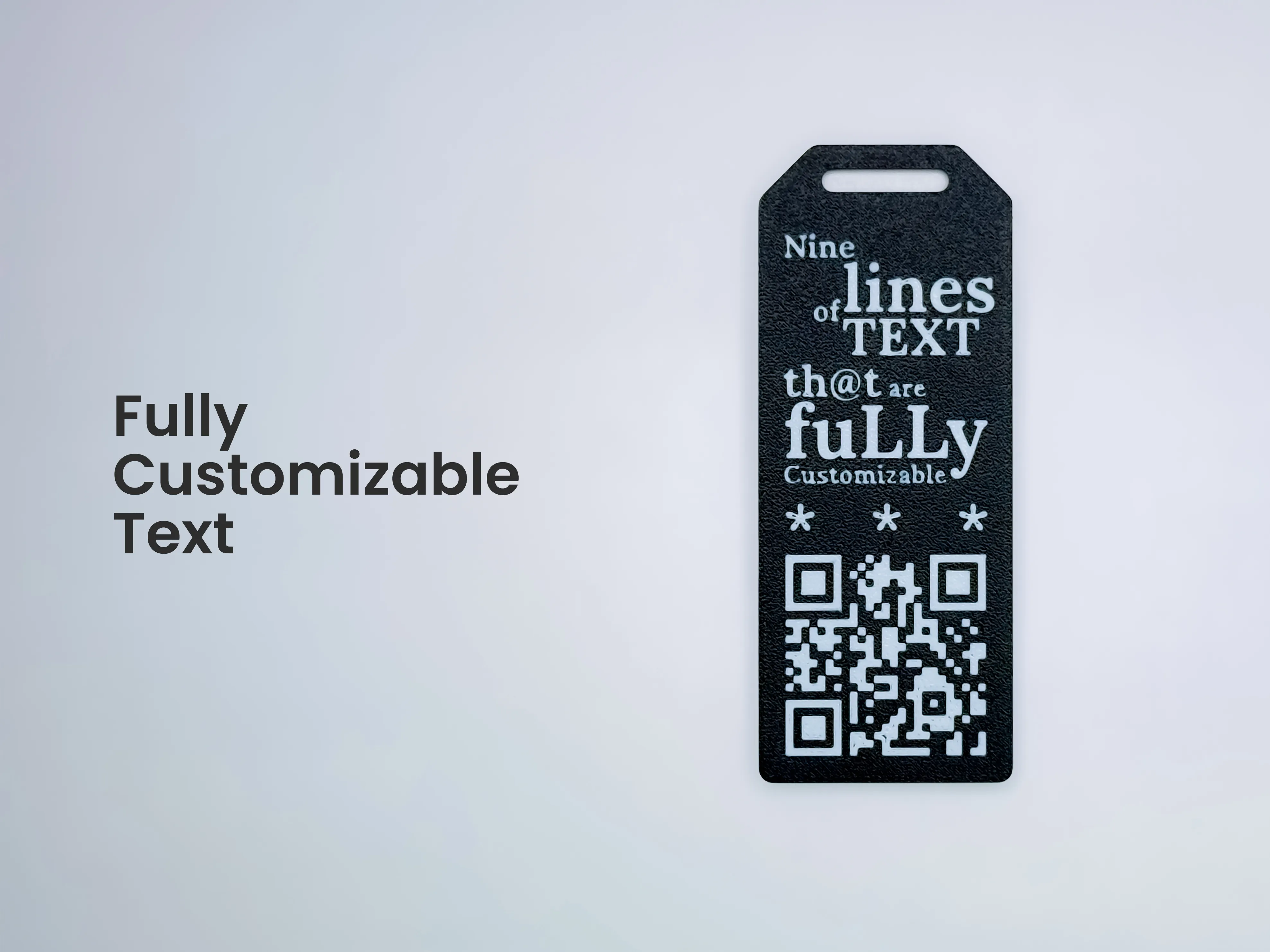 Custom QR Code Luggage / Bag Tag by vlycser MakerWorld: Download Free ...