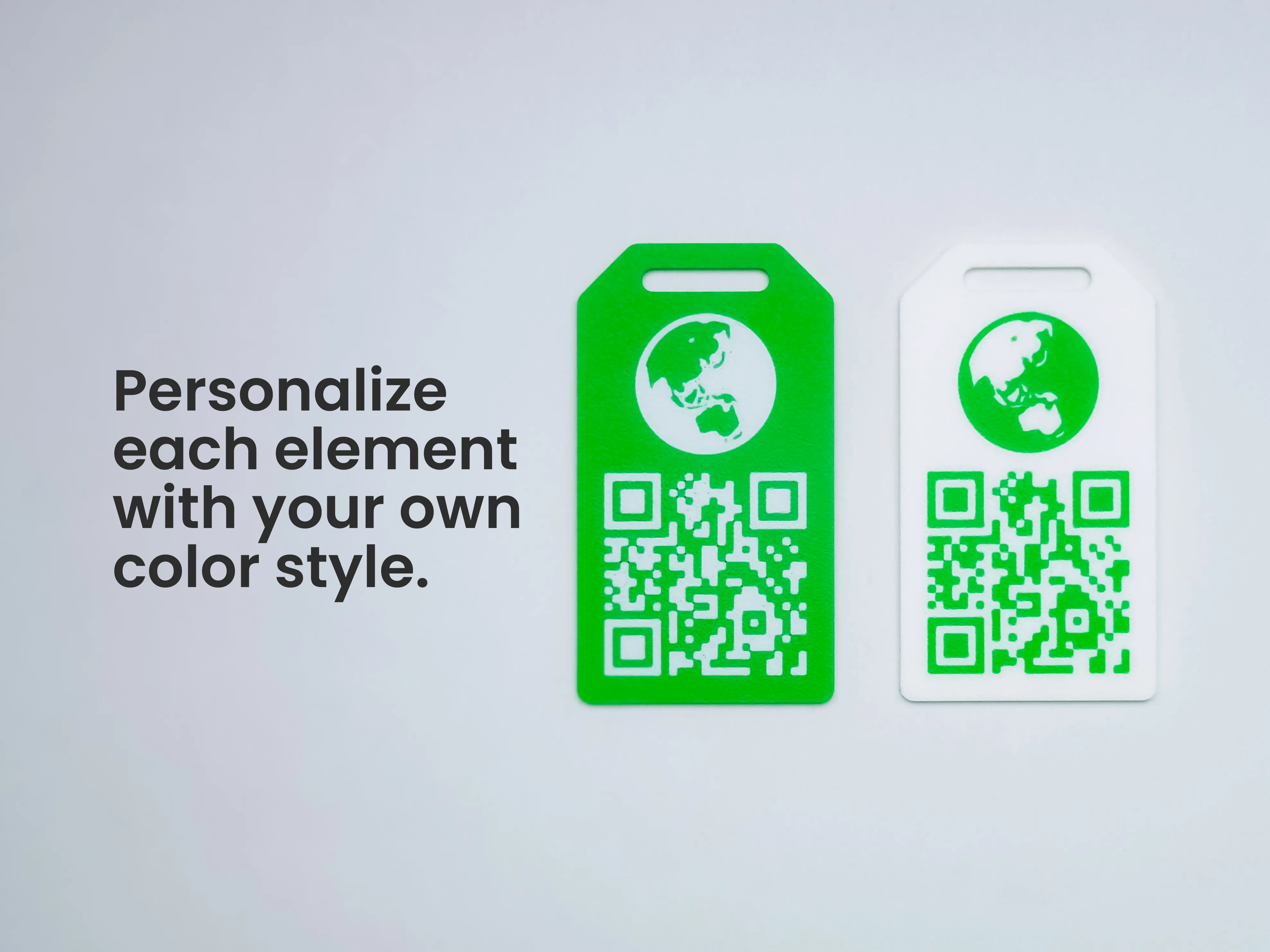 Custom QR Code Luggage / Bag Tag by vlycser MakerWorld: Download Free ...