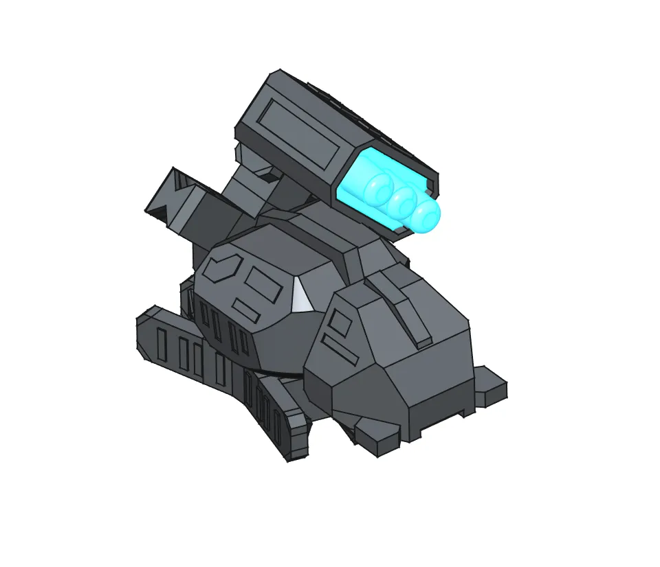 Rocket Launcher Tank - Model Kit - Free 3D Print Model - MakerWorld