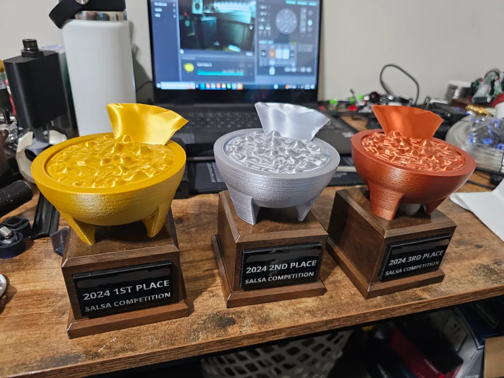 Printable Salsa Trophy by Jackmnb - MakerWorld