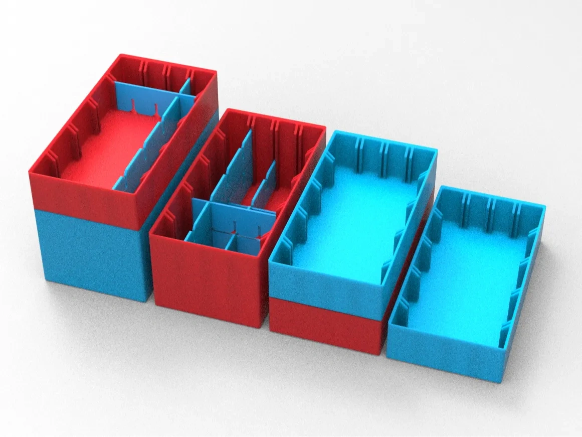 Stackable, Dividable Storage Box by XuiF0115 - MakerWorld