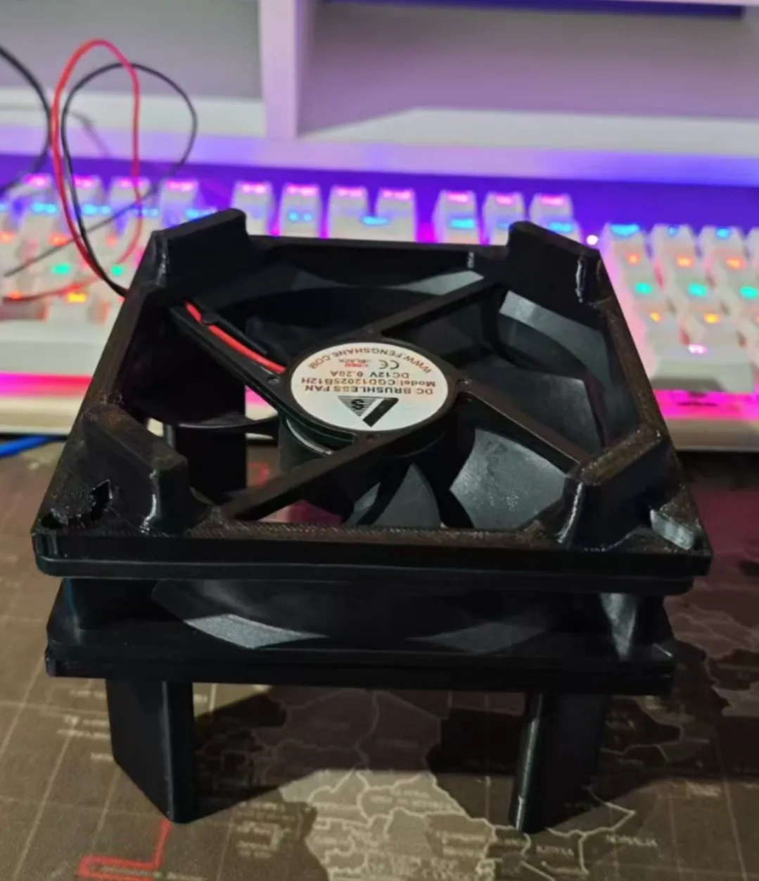 Fan cooling bracket by user_1417263945 - MakerWorld