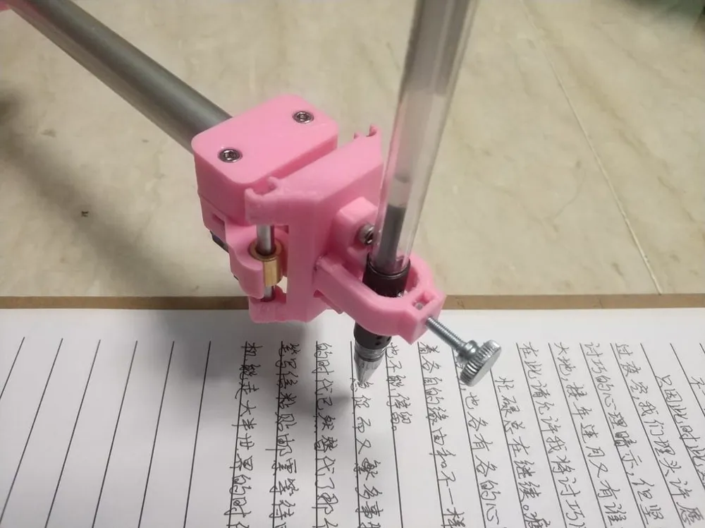 A Writing Robot Arm: The Drawbot by mossbot - MakerWorld