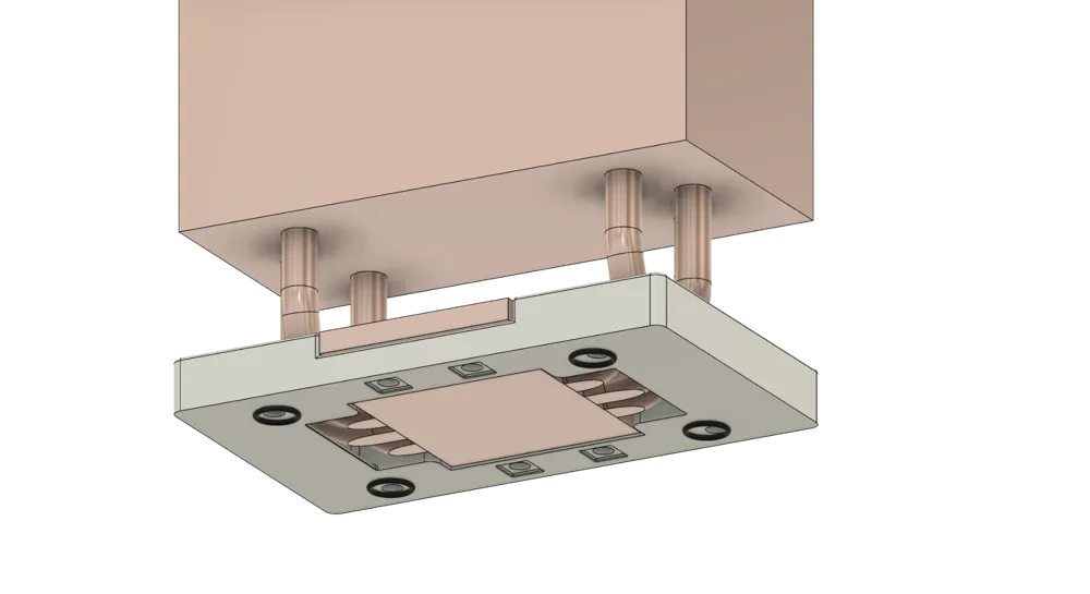 CPU Mounting Bracket: N5105 NAS & Deepcool AG300 by tomigorn - MakerWorld