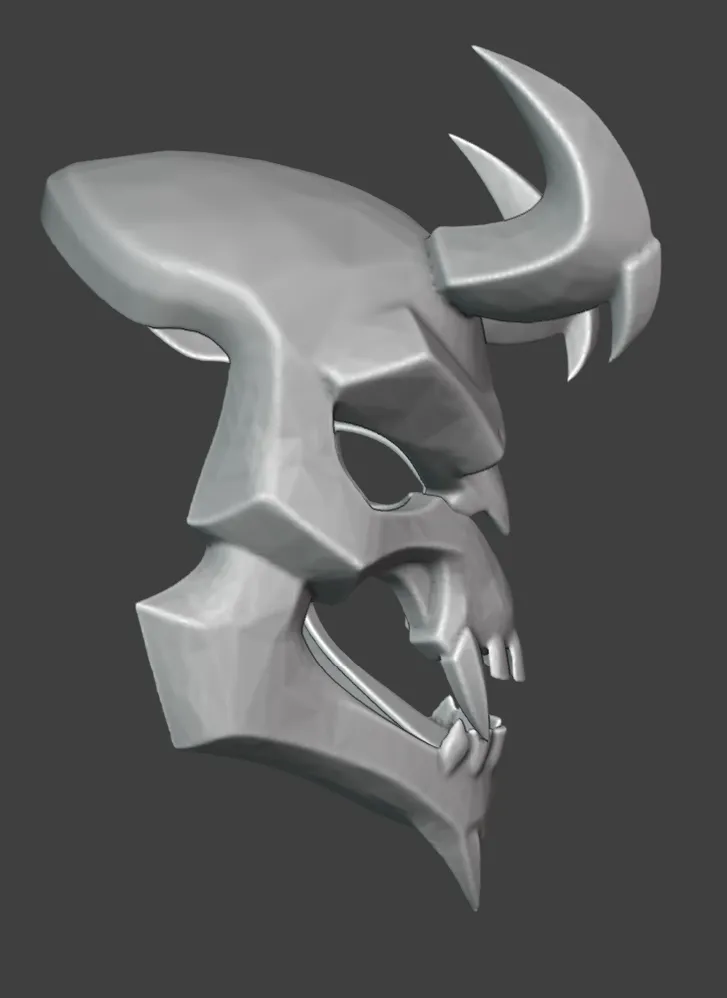 Hellfire Mask by F3Dart - MakerWorld
