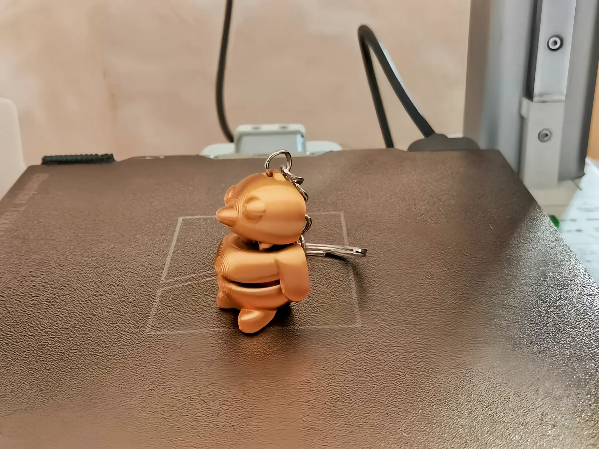 Stall essential articulated keychain chick by 晴天的小号 - MakerWorld