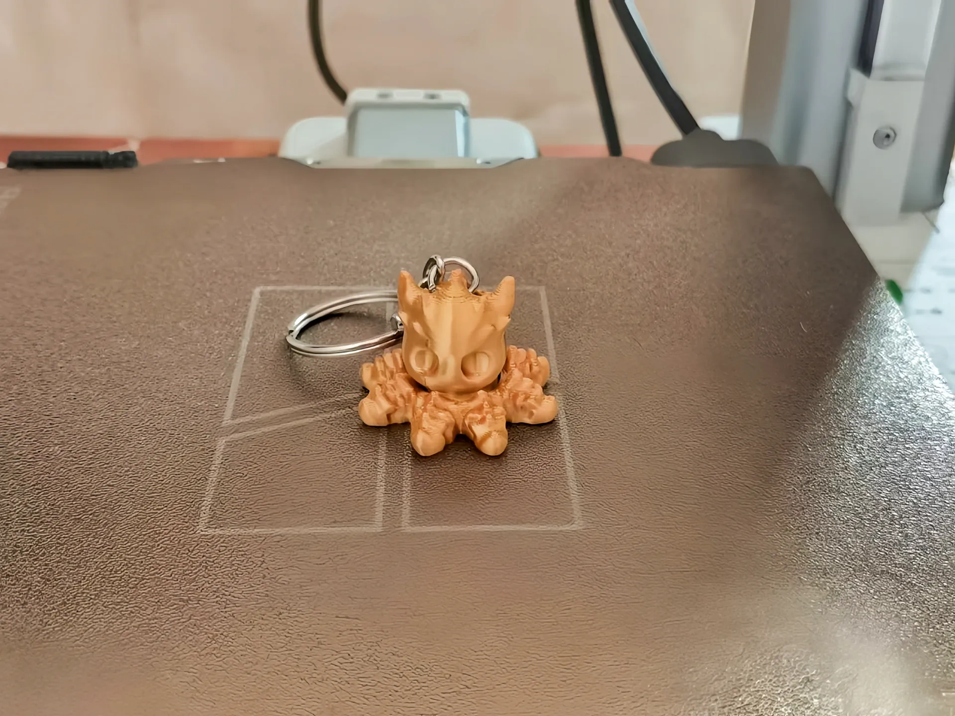 Stall essential Articulated keychain small octopus by 晴天的小号 - MakerWorld