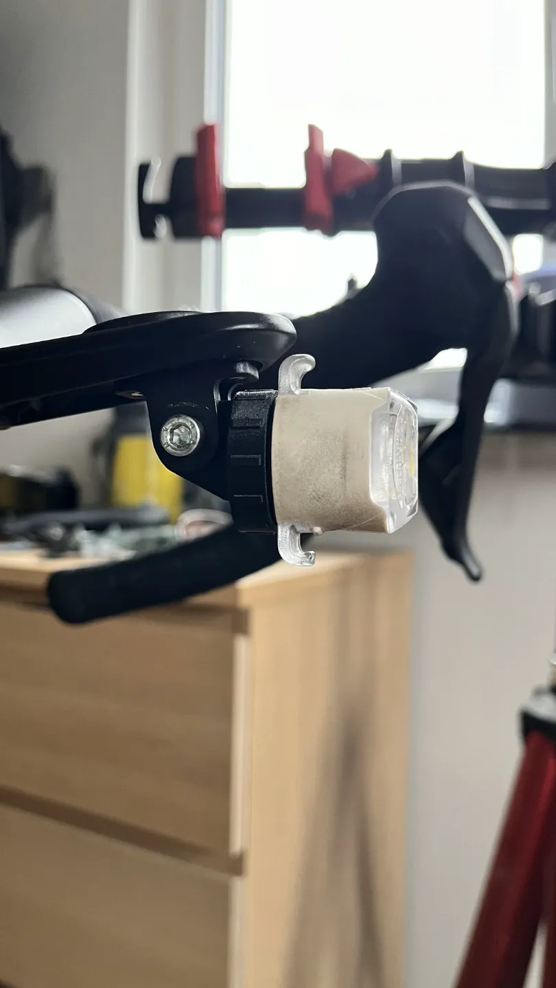 Lezyne Femto Front light Back CAp for Gopro Mount by Humpf - MakerWorld