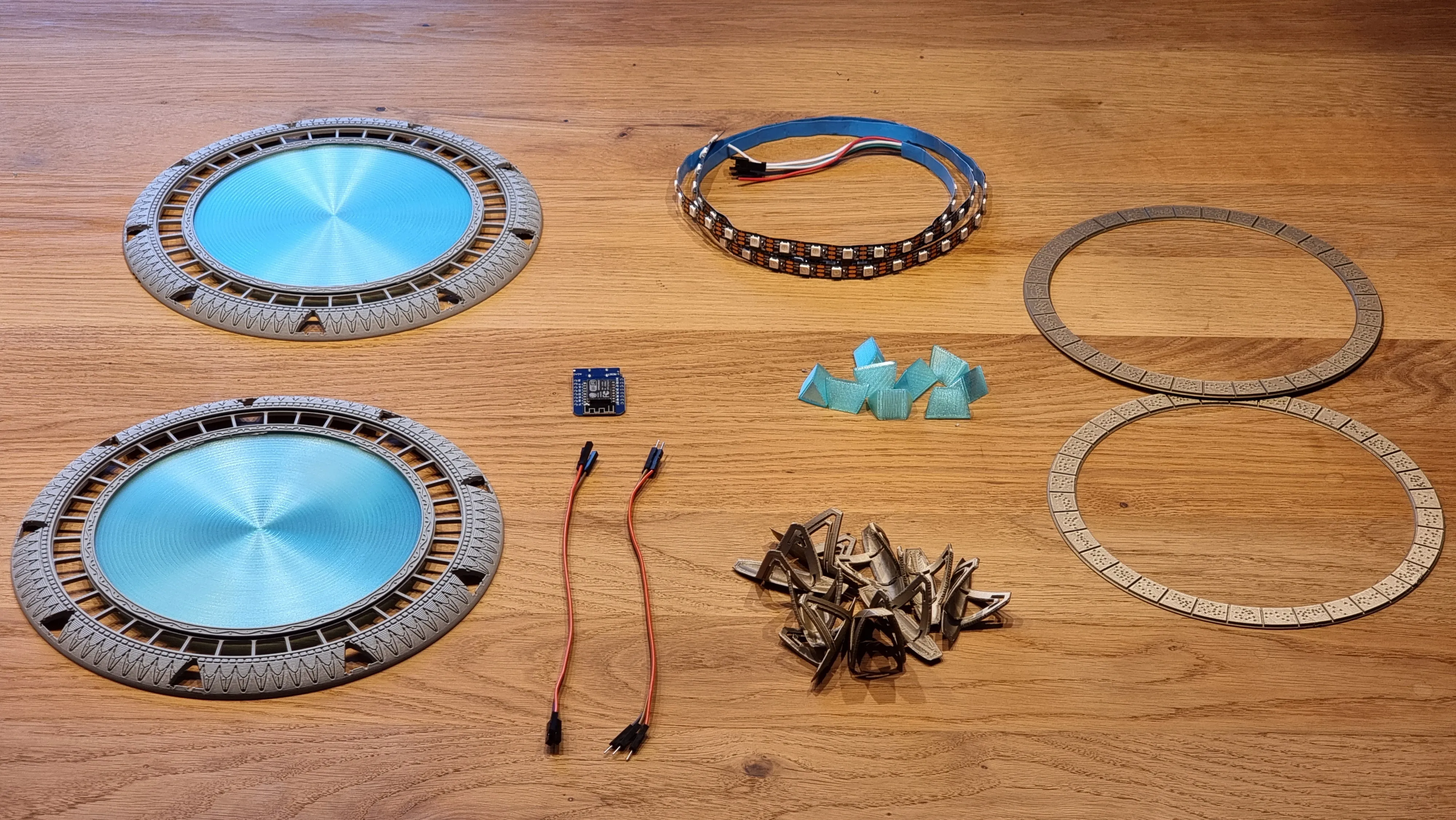 Stargate Deluxe [Atlantis / SG1] - Free 3D Print Model - MakerWorld