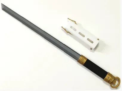 Spring-Loaded Retractable Sword with Han Dynasty Ring-Headed Knife ...