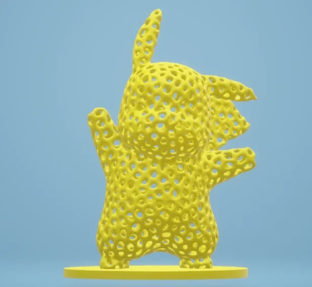 Hollow Pikachu by YUNDOU MakerWorld: Download Free 3D Models