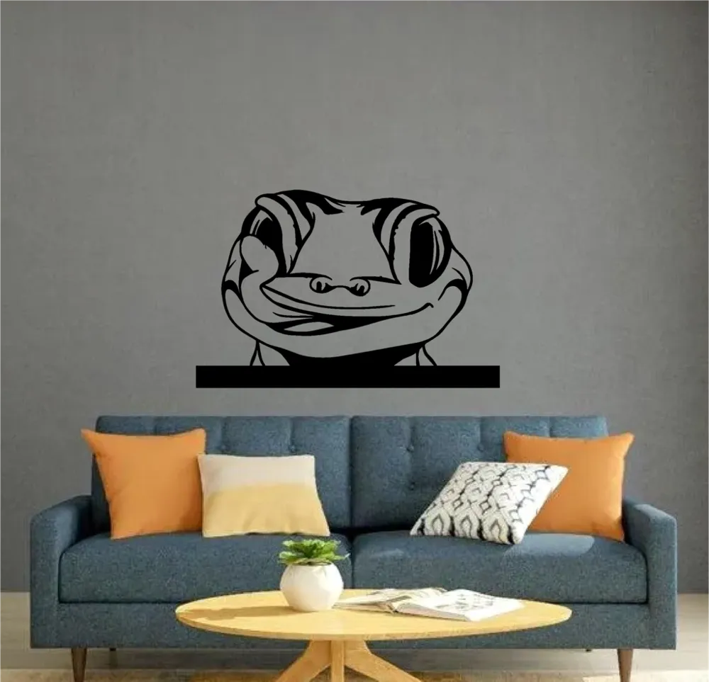 Lizard Peeking, Lizard name sign - Free 3D Print Model - MakerWorld