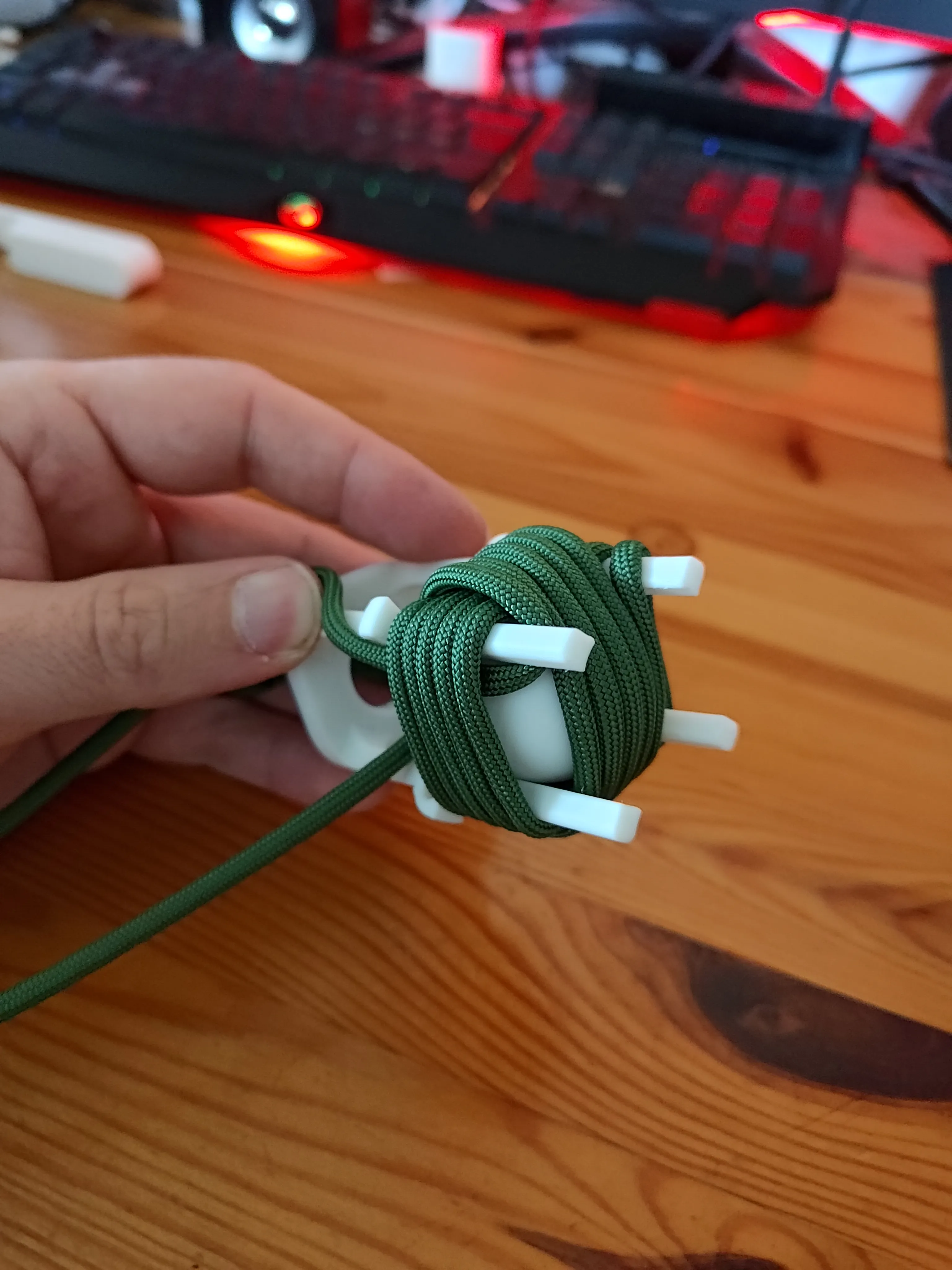 Monkey fist keychain easy DIY by DrejkCZ MakerWorld: Download Free 3D ...