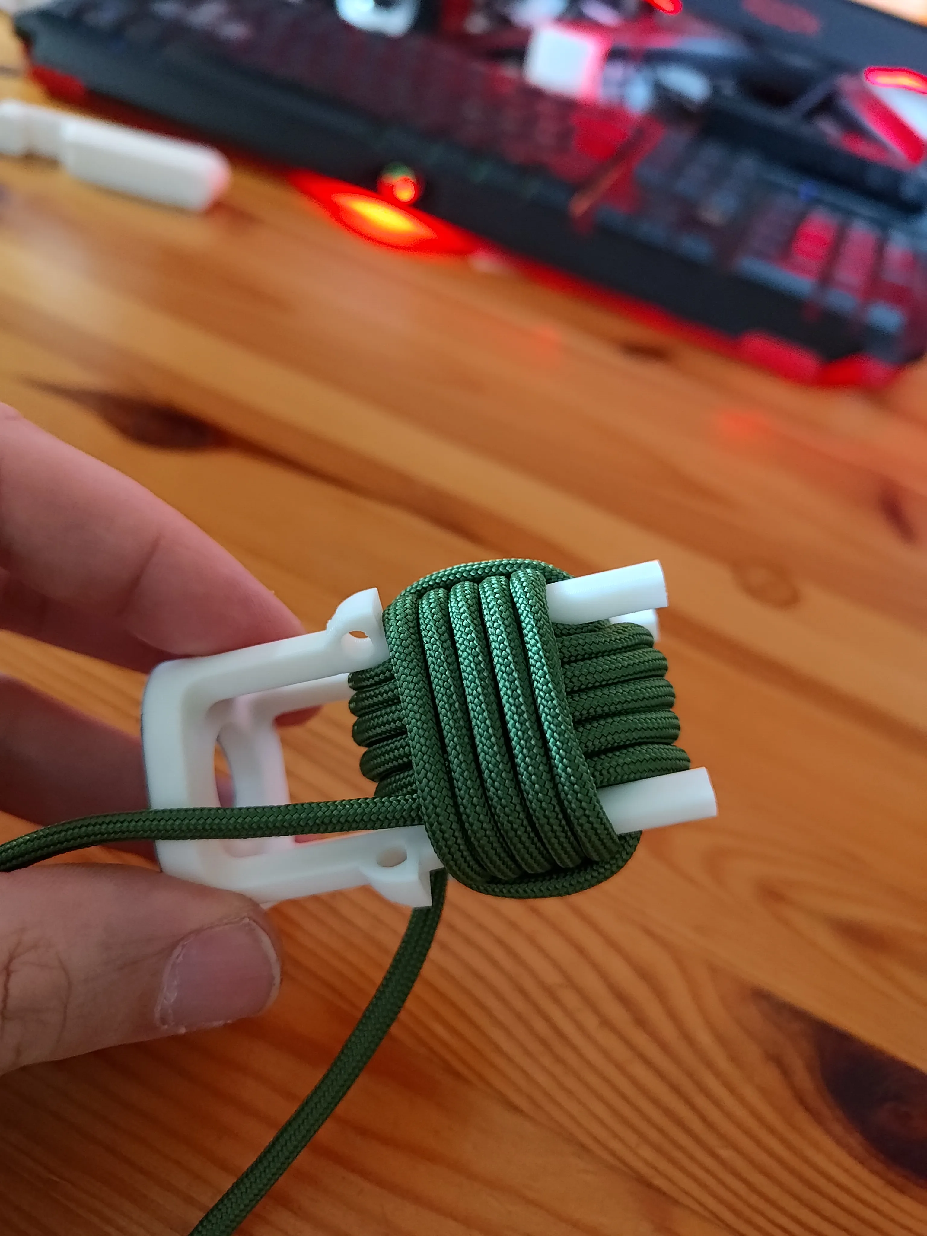 Monkey fist keychain easy DIY by DrejkCZ MakerWorld: Download Free 3D ...