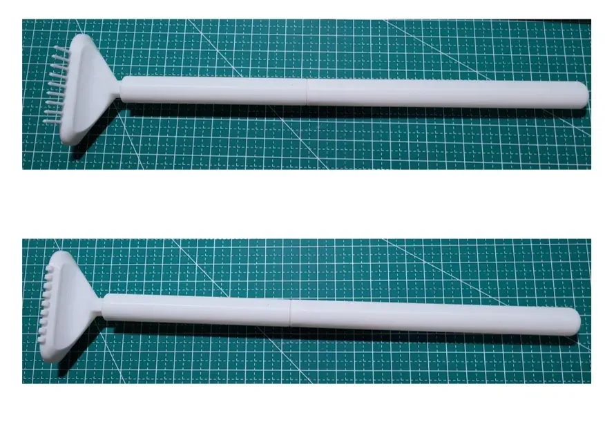 Nine-toothed Rake & Back Scratcher by laojiDIY - MakerWorld