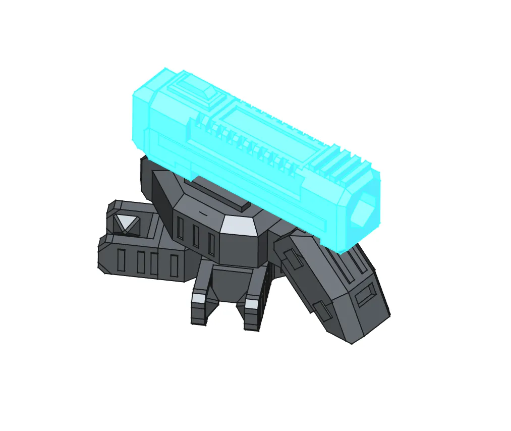 Stilt Walker Tank- Model Kit - Free 3D Print Model - MakerWorld