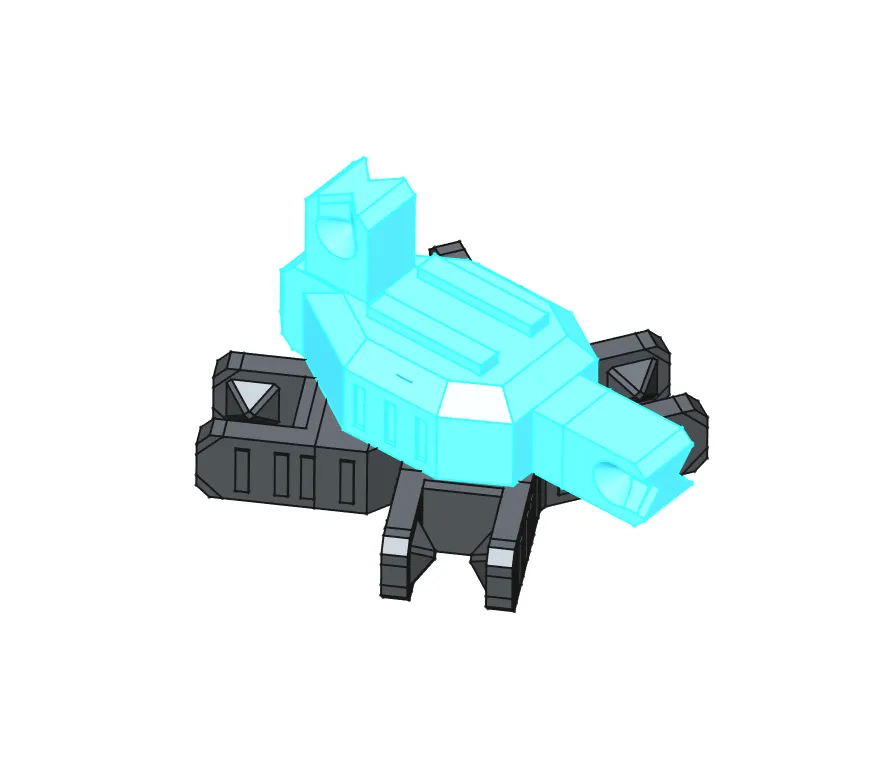 Stilt Walker Tank- Model Kit - Free 3D Print Model - MakerWorld