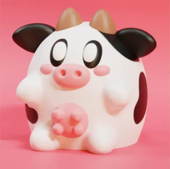 Adorable Cow by VastCreations - MakerWorld