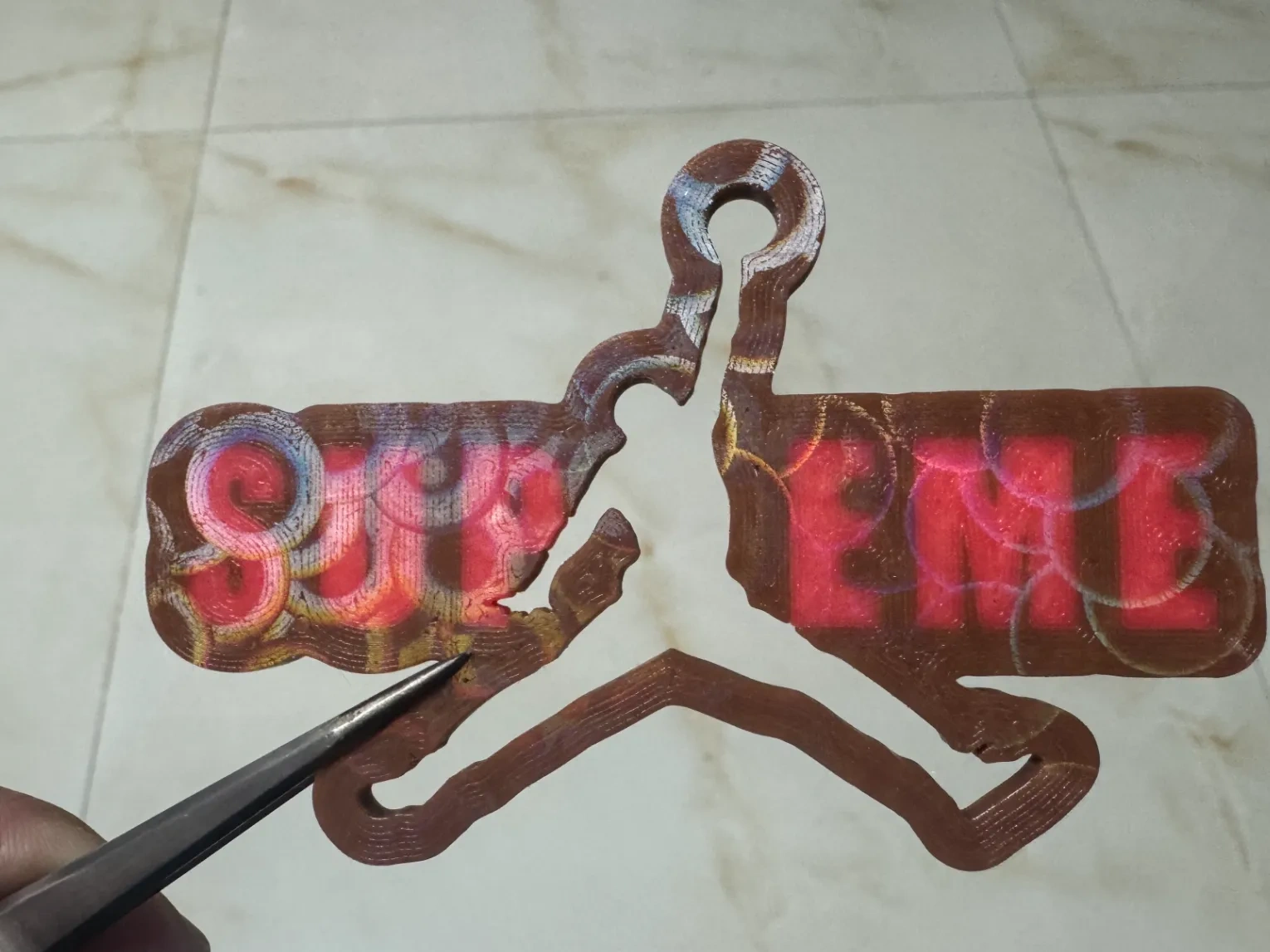 Michael Jordan Keychain by zhoujiejj - MakerWorld