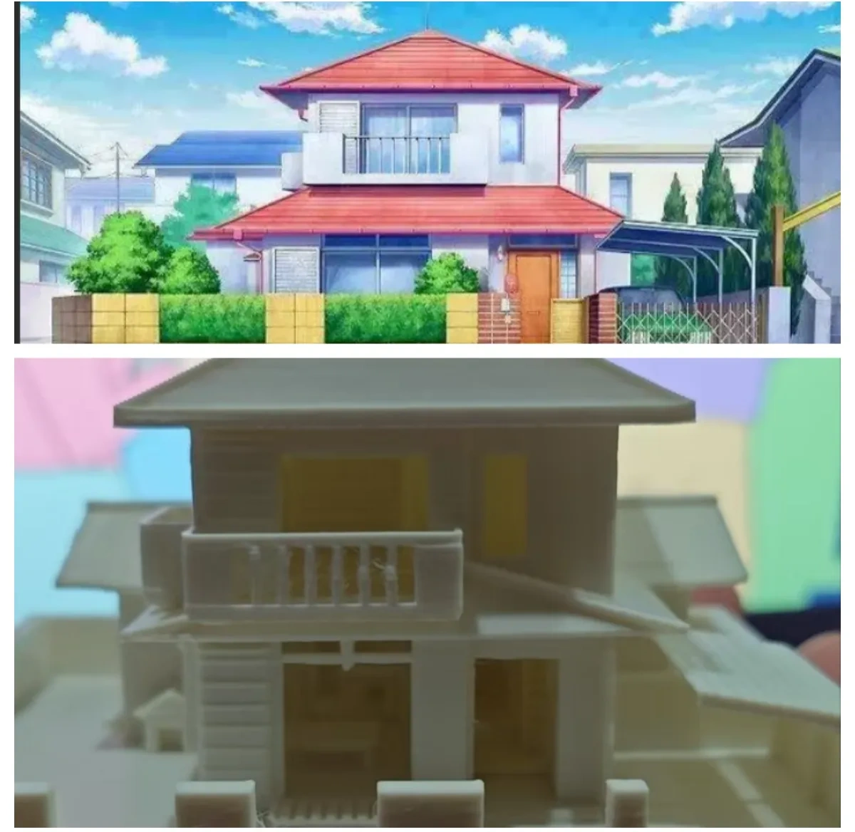 Crayon Shin-chan House (Roof) in the palm of your hand by user ...