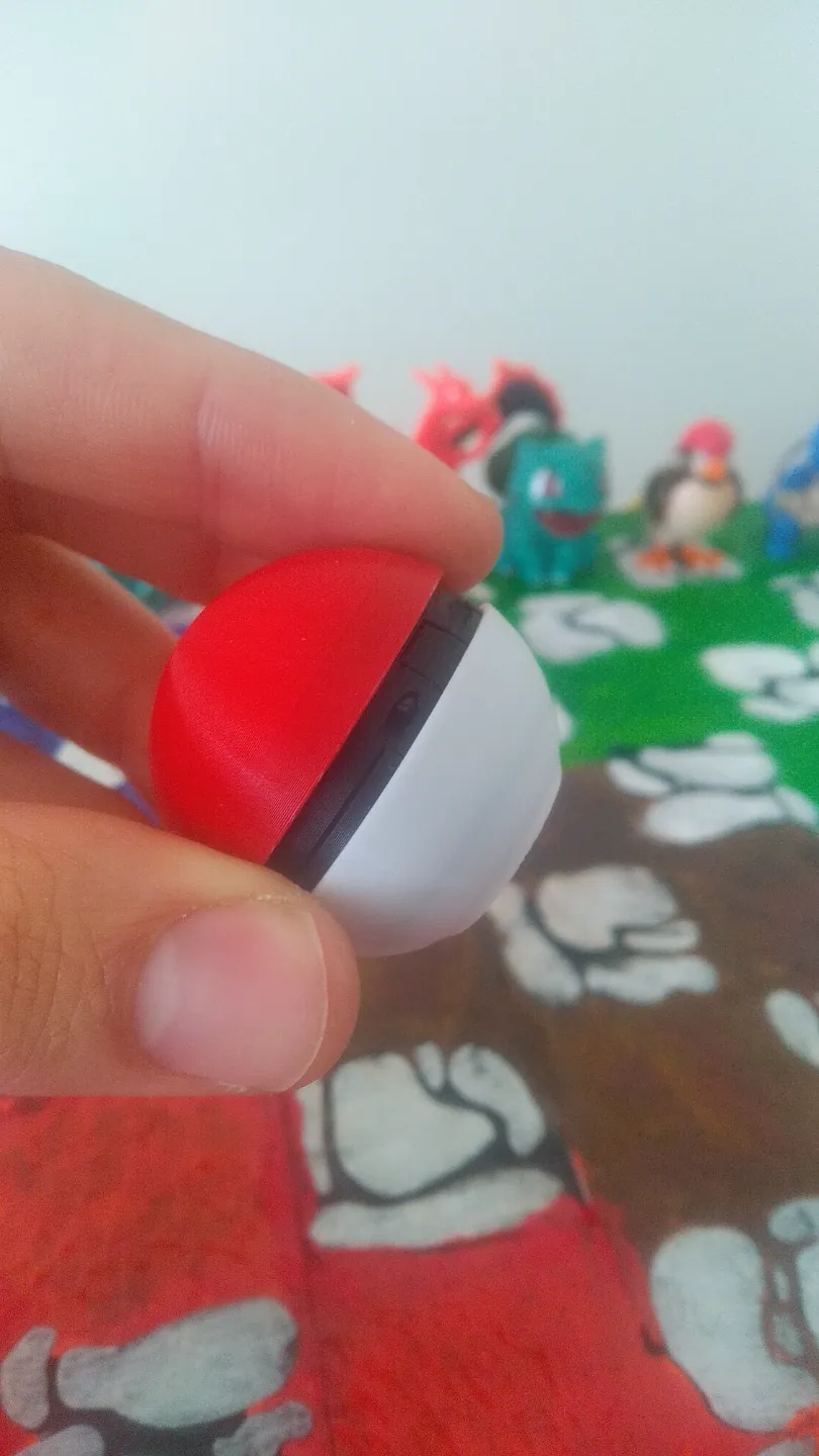 Pokeball mini (3.5cm) - Free 3D Print Model - MakerWorld