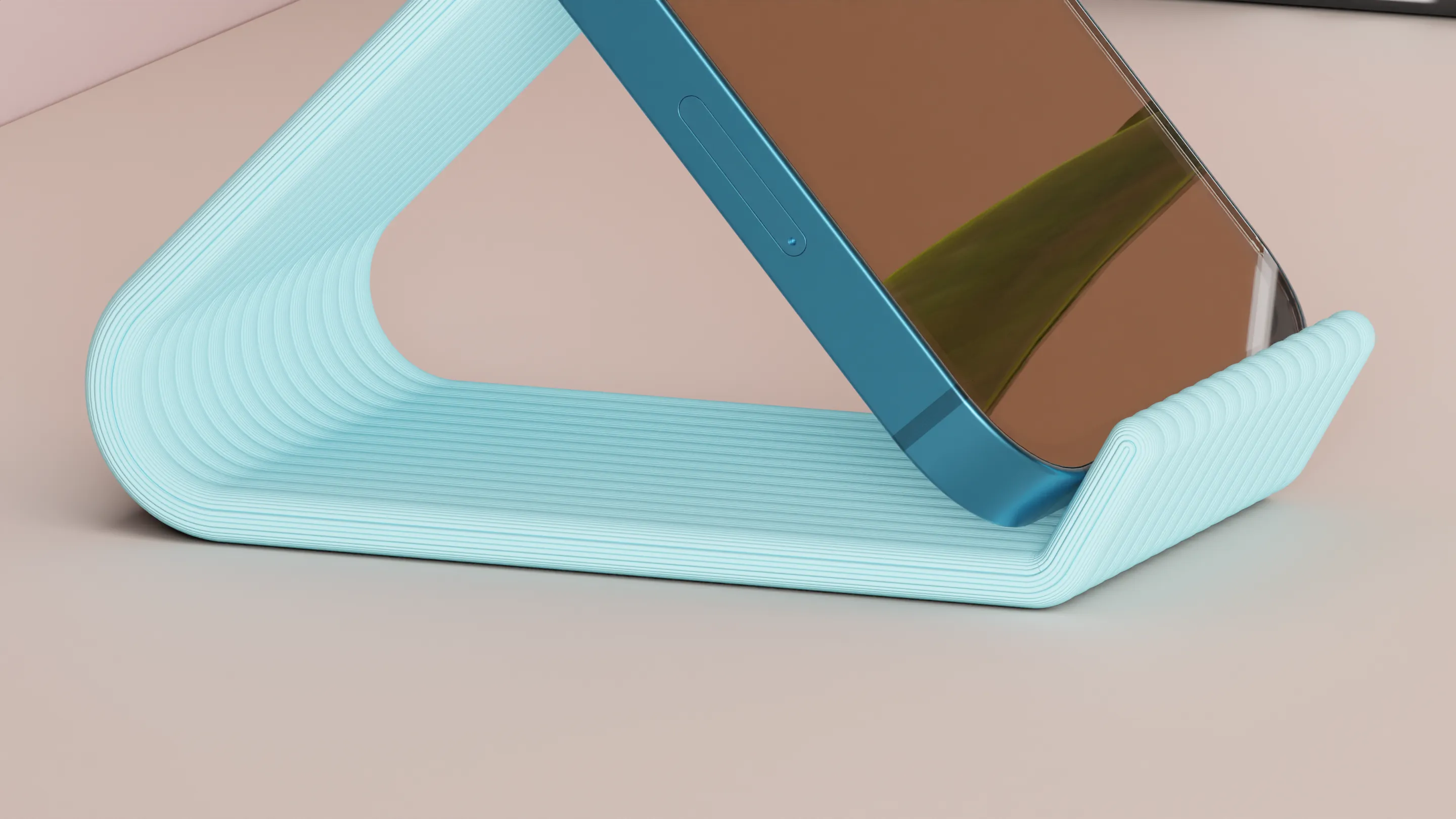 Minimalist modern Phone Stand. Layered Design by Abstractia Design ...