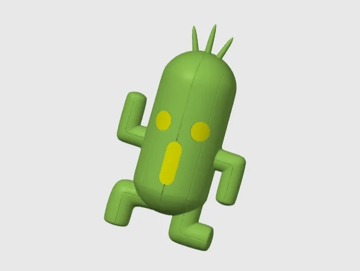 Running Cactus Model - Cactus Ornament by user_1924913347 - MakerWorld