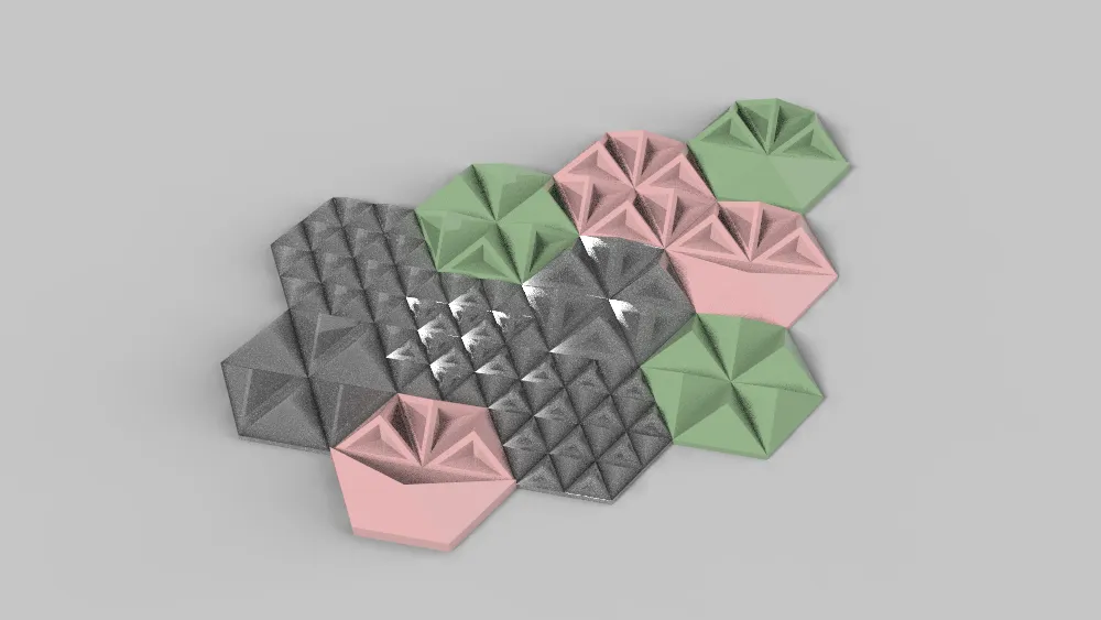 Tessellation design by cukoto - MakerWorld