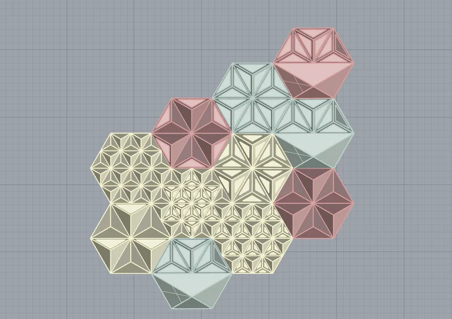 Tessellation design by cukoto - MakerWorld