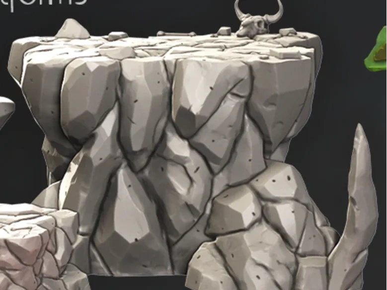 Figure Rock Base by user_3604338266 - MakerWorld