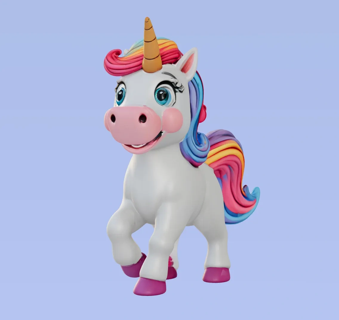 Disney Unicorn by duoxuMakerWorld: Download Free 3D Models