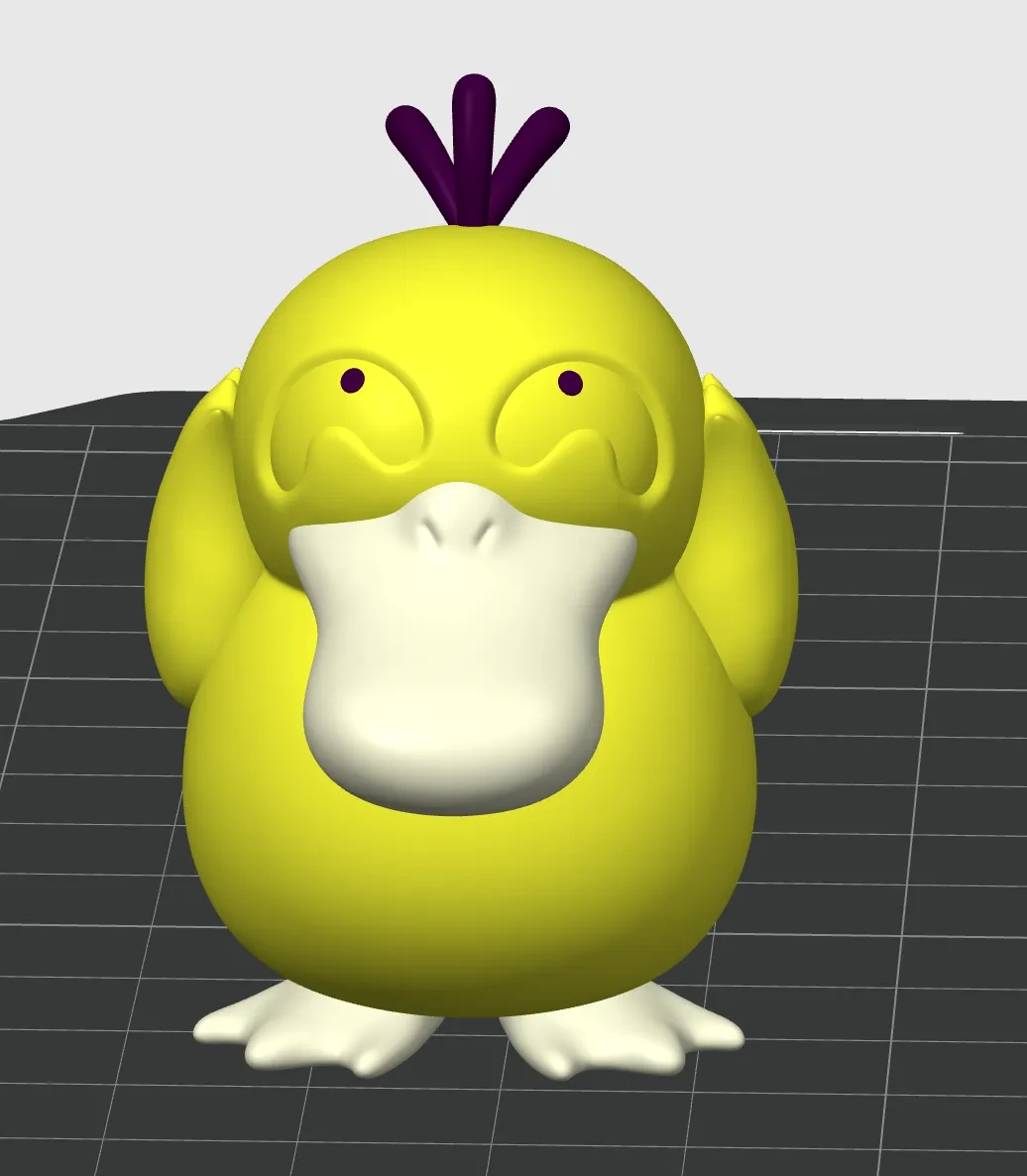 Psyduck by SummerUU0532 - MakerWorld