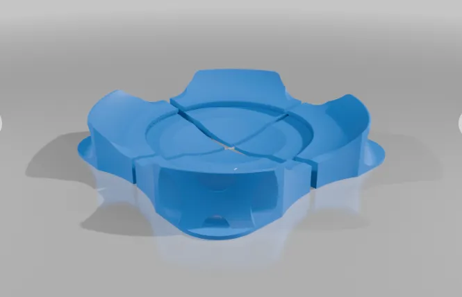 Beyblade Anime stadium by Blade Crafts work - MakerWorld